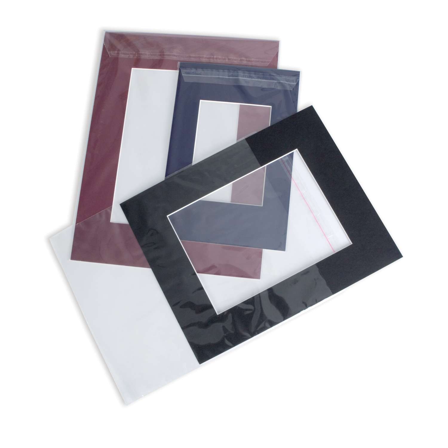 Lot de 10 Pochettes transparentes | Le Géant des Beaux-Arts