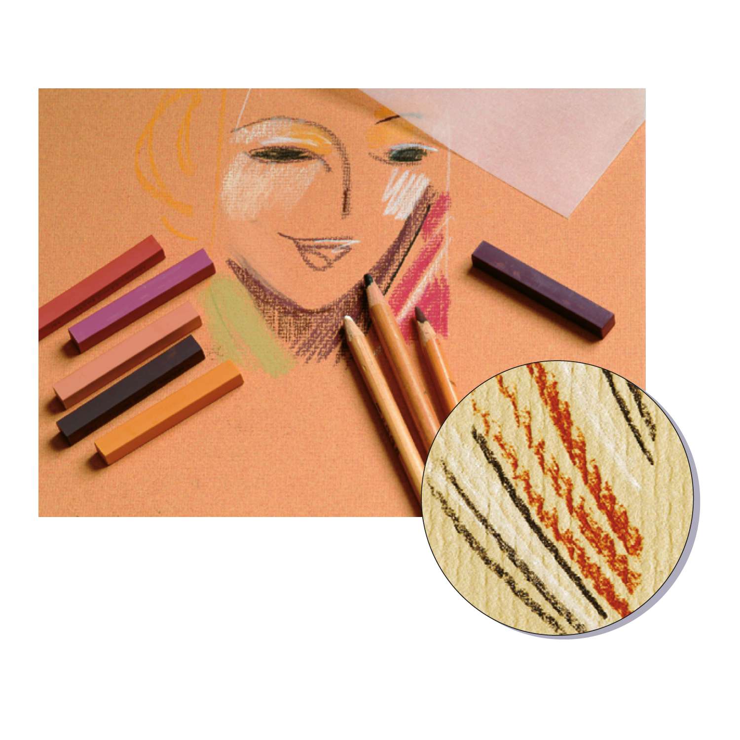 Papier Ingres vergé couleur Clairefontaine (130g/m²) | Le Géant des ...